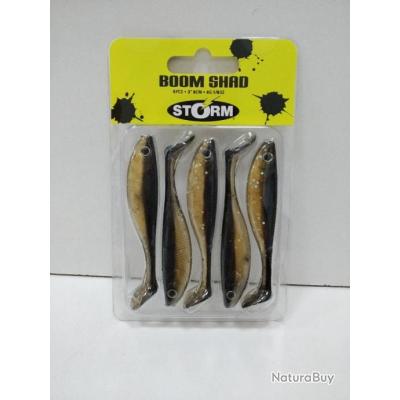 !! Storm BOOM SHAD 3" 8CM GOLD DIGGER !! - Leurres souples Carnassiers ...