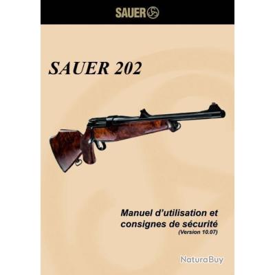 Notice carabine SAUER 202 (envoi par mail) - VENDU PAR JEPERCUTE (m1782 ...