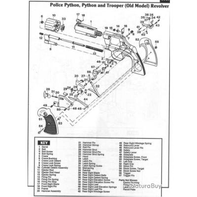 Vis blocage n°3 COLT PYTHON en NEUF - VENDU PAR JEPERCUTE (s3553 ...