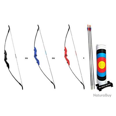 Kit arc de loisir Zen 58"20lbs Noir - Packs archerie (11225608)