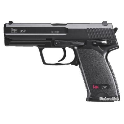 Pistolet à ressort Heckler & Koch USP cal.6mm 25cps + 100BBS ...