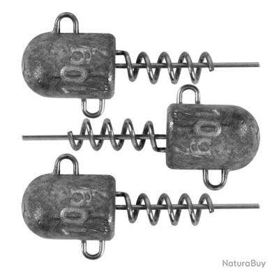 Fox Rage Corkscrew Bullet Jig Heads 5g - Têtes plombées (11294010)