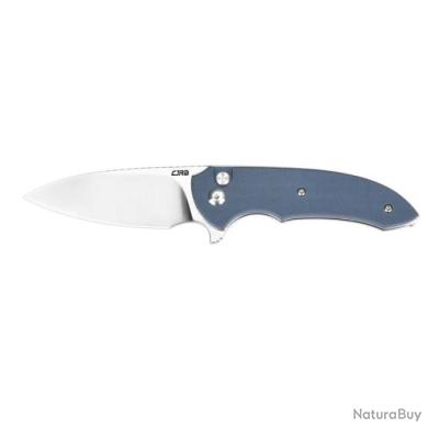 Couteau CJRB Space Cowboy Blue Lame Acier AR-RPM9 Satin Manche G10 ...