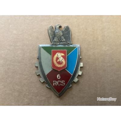 Insigne métallique du 6ème Régiment de Commandement et de Soutien (1984 ...