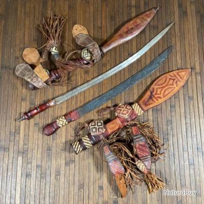 DUO DE SABRE MADINGUE AFRIQUE - Armes blanches du monde et ethnique ...