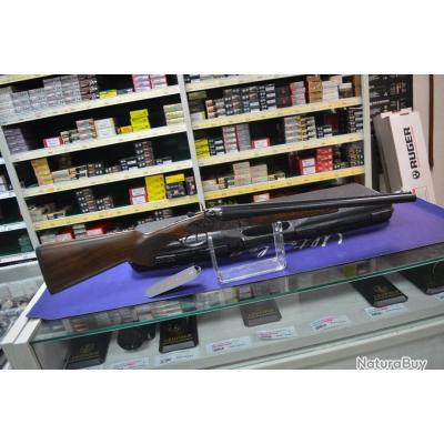 FUSIL CANON LISSE JUXTAPOSE HUGLU COACH GUN CALIBRE 12/76 CANON DE 51 ...