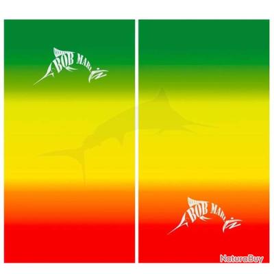 Cache Cou Bob Marlin Rasta Flag - Echarpes, Tours de cou et foulards de ...