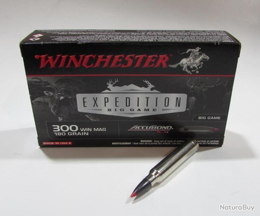 1 boite neuve de 20 cartouches calibre 300 winchetser Magnum ...