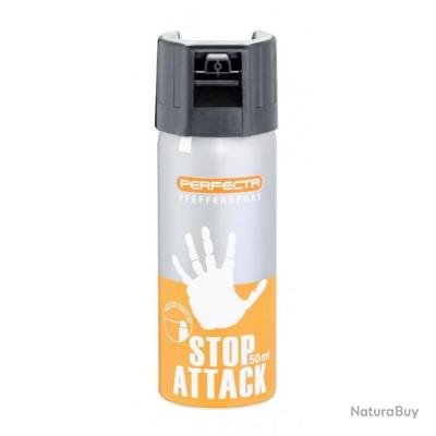 BOMBE STOP ATTACK ANIMAL - POIVRE 50 ML PERFECTA - Bombe lacrymogène à ...