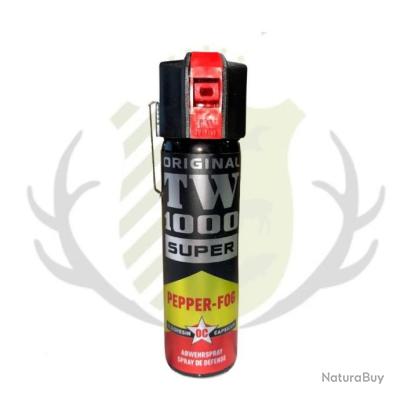 Bombe de défense TW1000 Pepper-Fog Super 75 ml - Bombe lacrymogène à ...