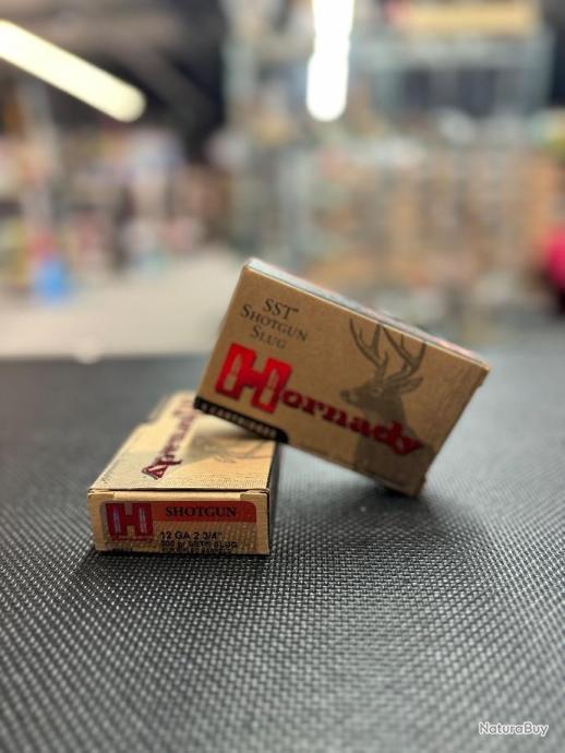 HORNADY SHOTGUN SLUG SST - Cartouches à balles calibre 12 (13530064)