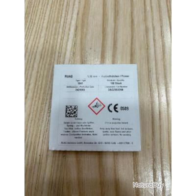 Amorces RWS 5341 Large rifle x100 - Amorces (12384714)