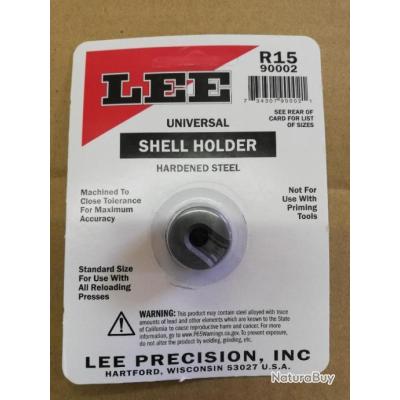 Shell holder lee 15 R15 N°15 pour 5.7x28, 25 acp, ... - Shells Holder ...