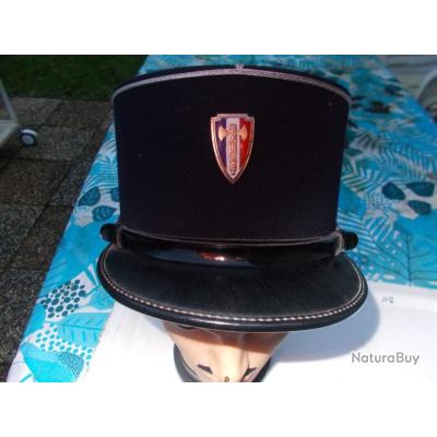 Képi police WWII, taille 57,complet et en bon état - Shakos (11459001)