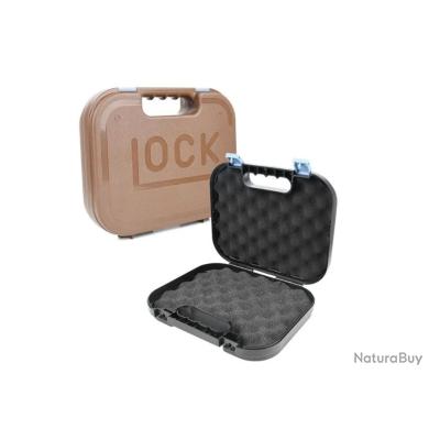 Malette de transport pour arme de poing glock marron - Mallettes et ...