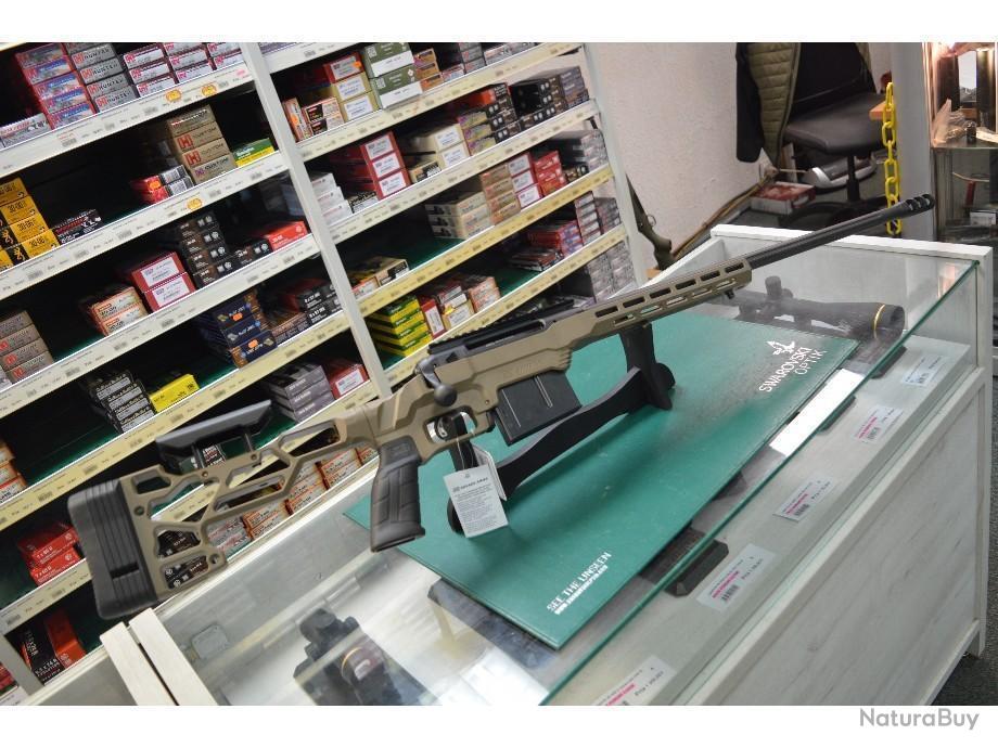 CARABINE A VERROU SAVAGE 110 PRECISION CHASSIS MDT CALIBRE 338 LAPUA MAG NEUVE - Carabines de ...