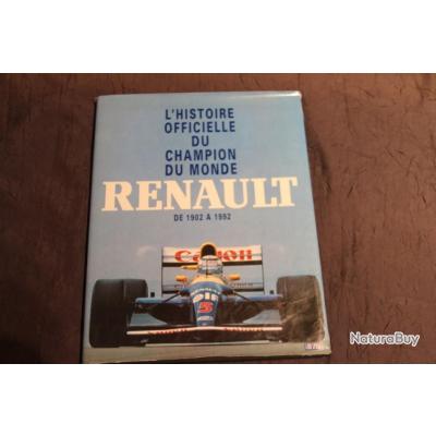 LIVRE RENAULT FORMULE 1 - Autres Livres, K7 et DVD (11482757)