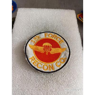 Patch armée us 3RD FORCE RECONNAISSANCE CO ORIGINAL 2 - Insignes en ...