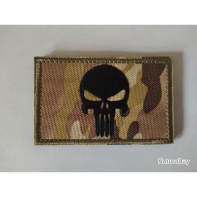Patch/Ecusson Punisher treillis militaire velcro - Patchs et écussons tactiques et sécurité ...