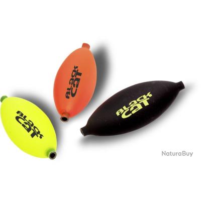 Flotteur Sous Marin BLACK CAT Micro U Float 3.5g noir orange jaune ...