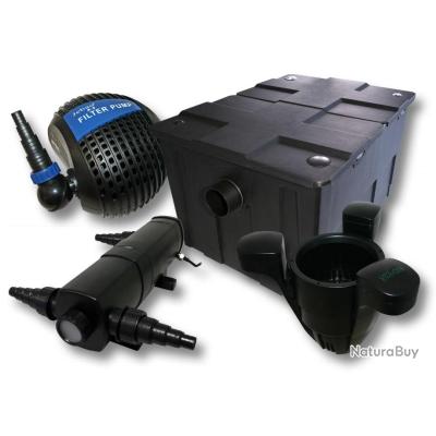 ++Kit de Filtration Bassin Bio Filtre 60000l UVC 72W èquipè 0393 ...
