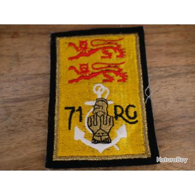 PATCH 71 éme RG Génie - Insignes en tissu - Patchs (11509717)