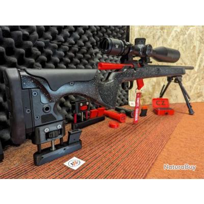 CZ 457 LRP - Bag Rider CUSTOM PETIT V3 - TIGE INOX (Support sac) CZ 457 ...