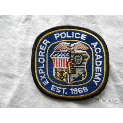 Ancien insigne badge américain US Police Académy 1968 - Insignes en ...