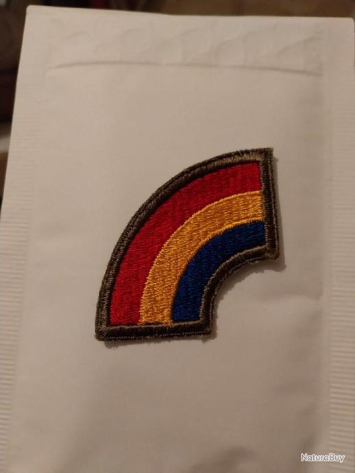 Patch armée us 42nd INFANTRY DIVISION ww2 original - Insignes en tissu ...