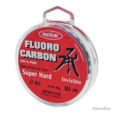 Fluorocarbone Powerline Fluoro Carbon Hard 40/100 50m - Bas de lignes ...