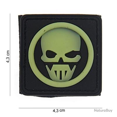 Patch 3D PVC Ghost avec velcro | 101 Inc (0001 0789) - Ecussons - Patch ...