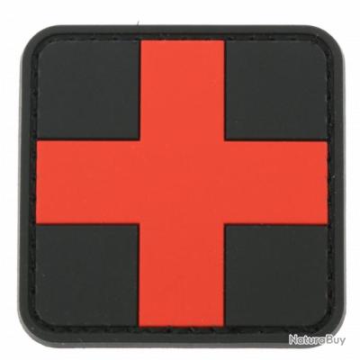 Patch PVC Médical Noir - Patchs et écussons tactiques et sécurité ...