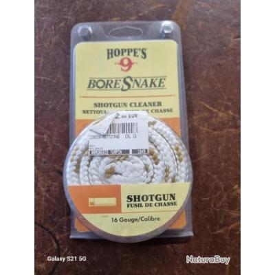 Cordon de nettoyage bore snake cal 16 - Cordons, kits et baguettes de ...
