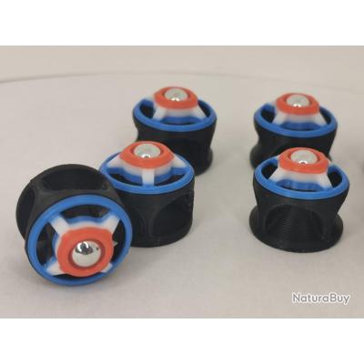 Lot de x50 slugs .68 AERO1BILLE d'acier "PATRIOTE" série limité // Slug ...