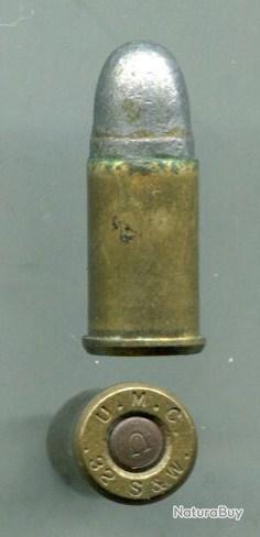 .32 S&W - fabrication ancienne - Munitions poudre noire (12191366)