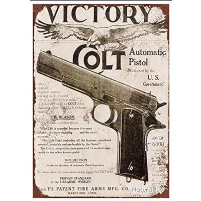 Plaque décorative Colt - Objets décoratifs Western (11569334)