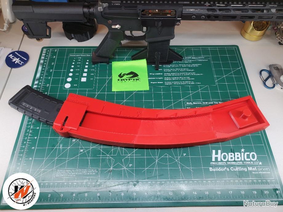 AR15 / M4 / M16 / FAMAS - Chargette, speed loader noir .223 AR15/M4 ...