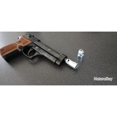 Embout adaptateur lance fusée ou balle de caoutchouc pour armes d ...