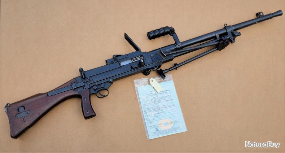 WW2 FUSIL MITRAILLEUR FM VICKERS BERTHIER MK3 modèle 1925 303 British ...