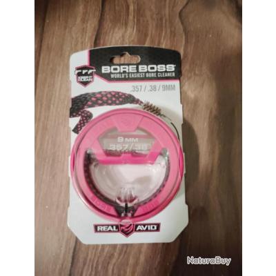 Bore snake "BORE BOSS" pour : 357 Magnum , 38 spécial , et 9 mm ...
