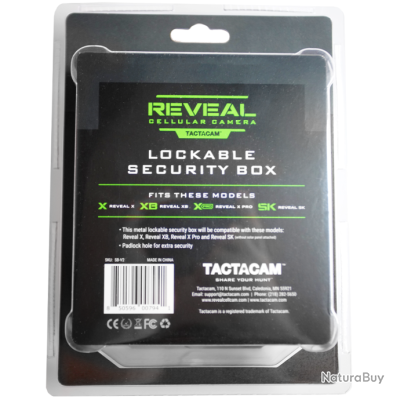 BOITIER DE SECURITE - Accessoires pour caméra de surveillance et pièges ...