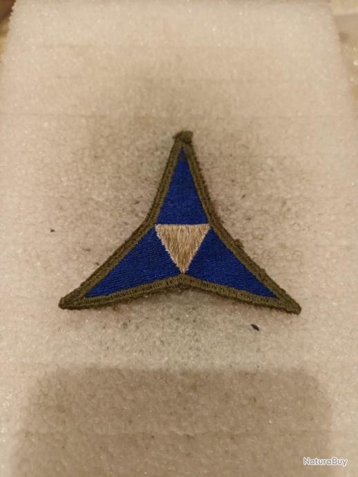 Patch armée us 3RD ARMY CORPS ORIGINAL. 1 - Insignes en tissu - Patchs ...