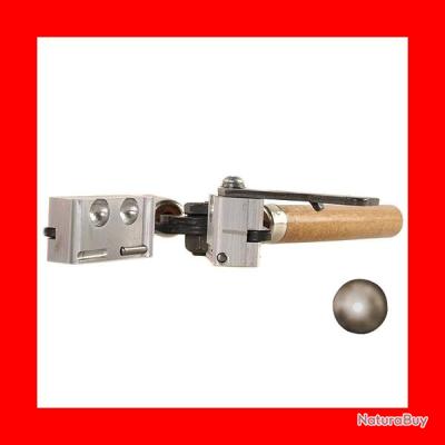 LEE PRECISION - MOULE A BALLE RONDE DOUBLE CAVITE (POUDRE NOIRE ...