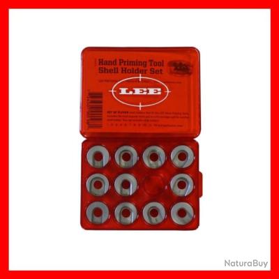 LEE PRECISION - KIT DE 11 SHELL HOLDERS (SUPPORT DE DOUILLE) AUTO-PRIME ...
