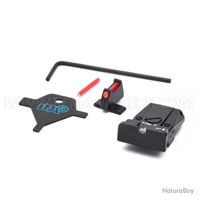 LPA SPR28SS7F Adjustable Sight Set for Sig Sauer P220, P225, P226, P228 ...