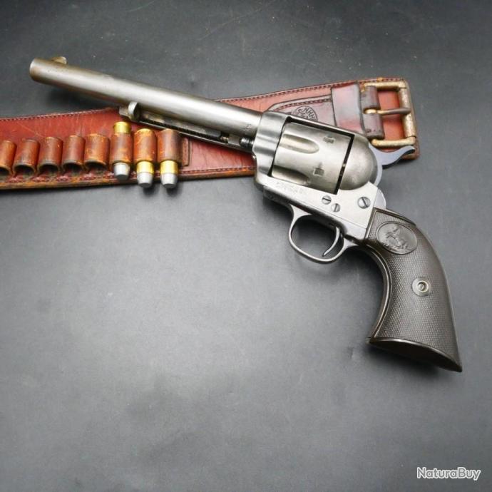 Revolver Colt Single Action Army Peacemaker calibre 45 Fabrication 1894 ...