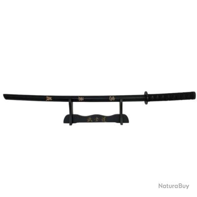 Boken avec inscription en japonais - Katana en bois pour entraînement ...