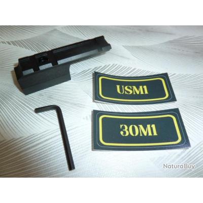 Montage picatinny usm 1 carbine usm1 30m1 + stickers - Rails et embases ...