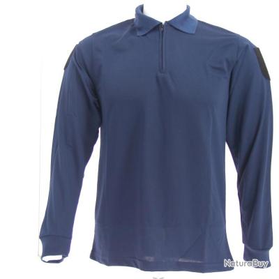 Polo marine sport Manches Longues flocage au choix - Polos de sécurité ...