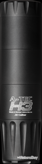 Silencieux A-Tec H3 - Cal. 223 - 2 modules / 1/2 - 20 UNF - Silencieux et modérateurs de son ...